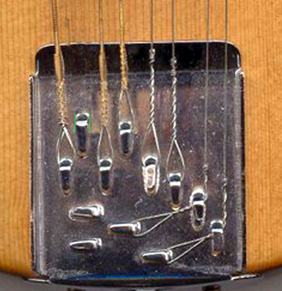 First time changing string and the loop ends on both of my E strings ...